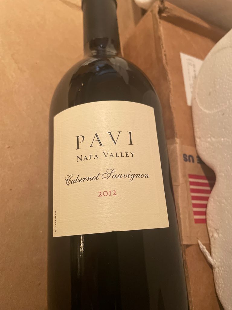 2012 Pavi Wines Cabernet Sauvignon, USA, California, Napa Valley - CellarTracker