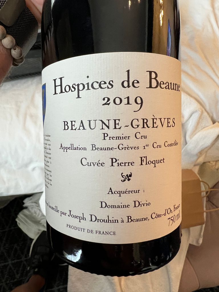 2019 Hospices de Beaune Beaune 1er Cru Grèves Cuvée Pierre Floquet ...