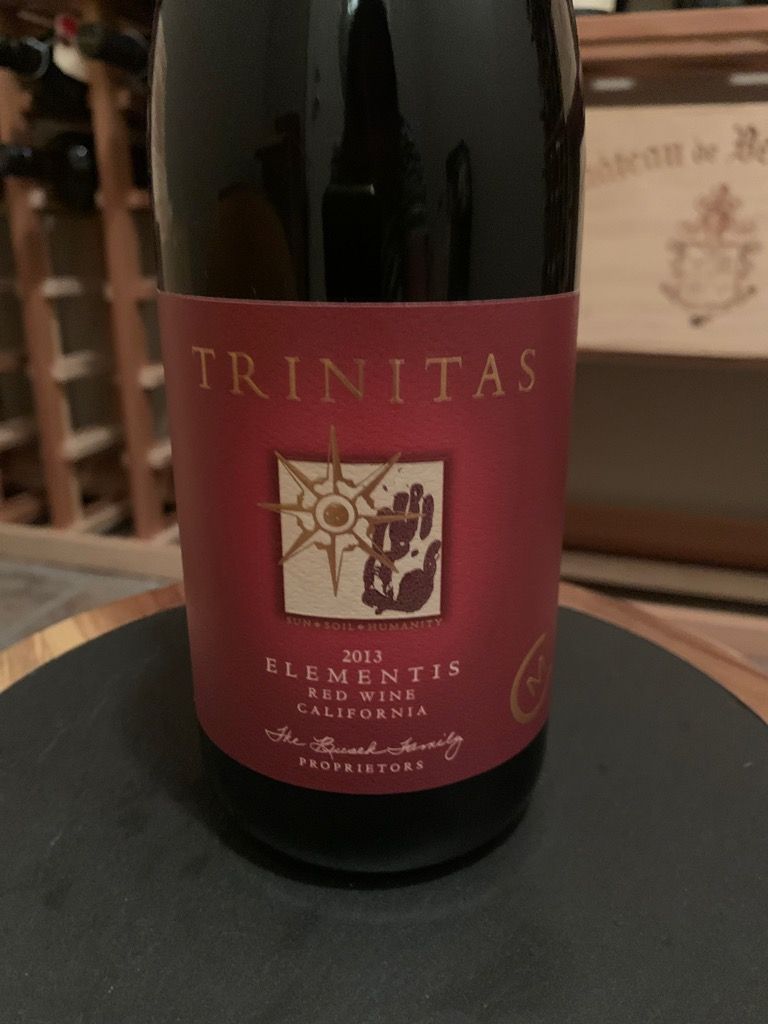 2013 Trinitas Elementis, USA, California - CellarTracker