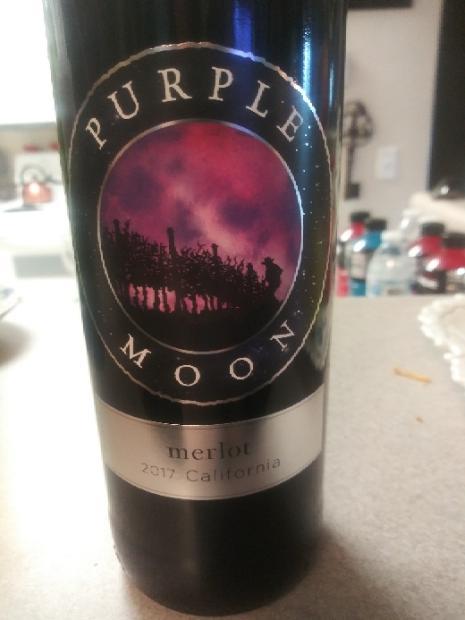 2017 Purple Moon Winery Merlot, USA, California - CellarTracker