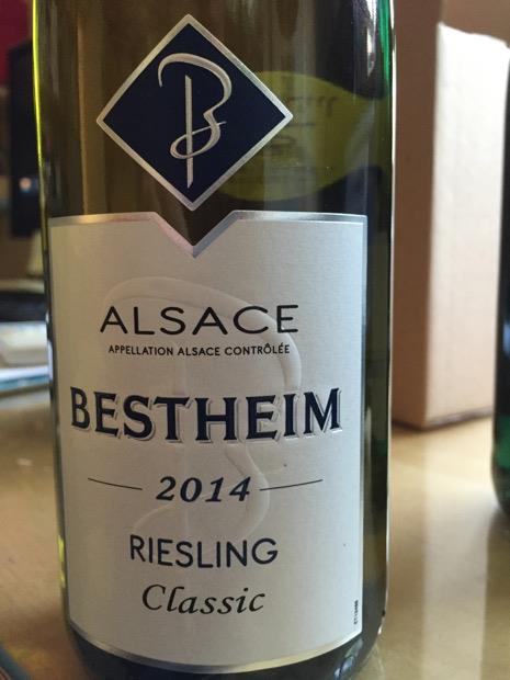 2014 Bestheim Alsace Riesling Classic, France, Alsace - CellarTracker