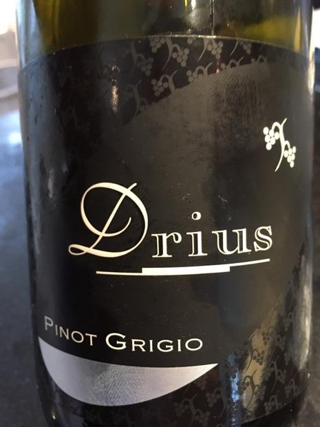 2003 Azienda Agricola Mauro Drius Friuli Isonzo Pinot Grigio, Italy ...