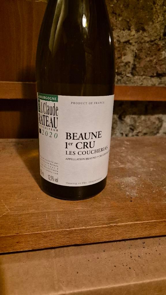 2020 Jean-Claude Rateau Beaune 1er Cru Bressandes, France, Burgundy ...
