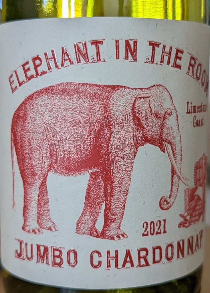 2022 Fourth Wave Wine Partners Chardonnay Elephant in the Room Jumbo ...