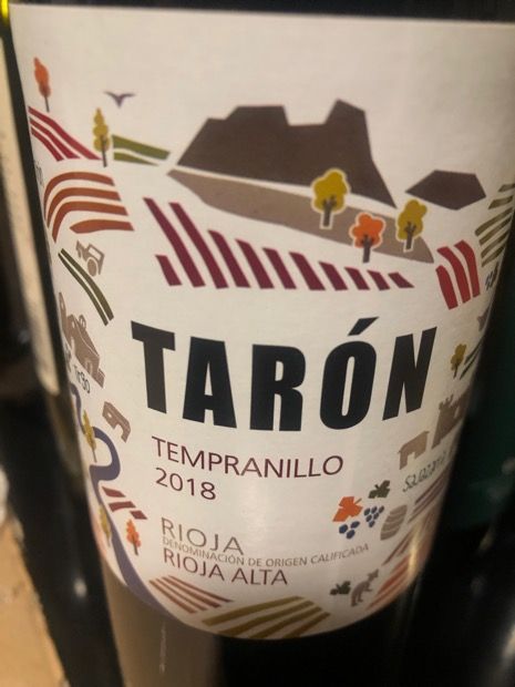 2018 Taron Tempranillo Rioja, Spain, La Rioja, La Rioja Alta, Rioja ...