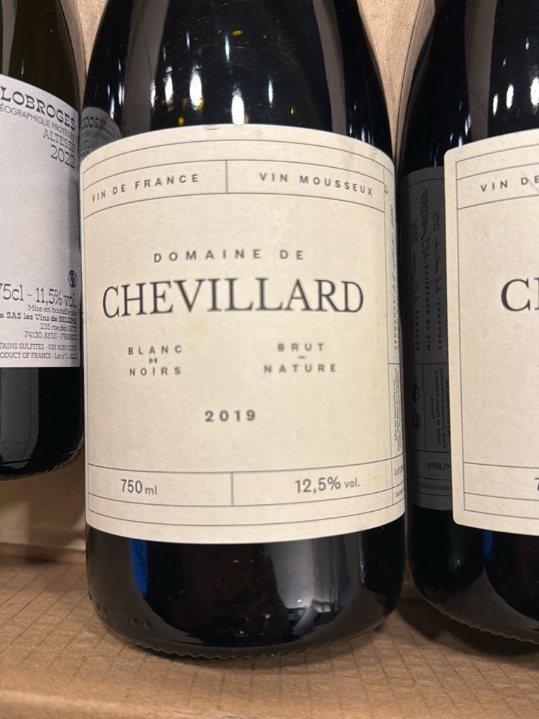 2019 Domaine de Chevillard Blanc de Noirs Brut Nature, France, Savoie ...