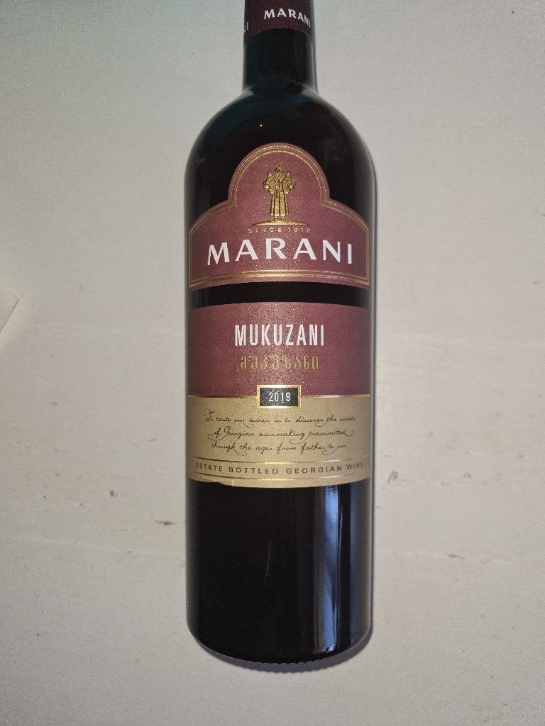 2019 Telavi Wine Cellar Marani Mukuzani, Georgia, Kakheti, Mukuzani ...