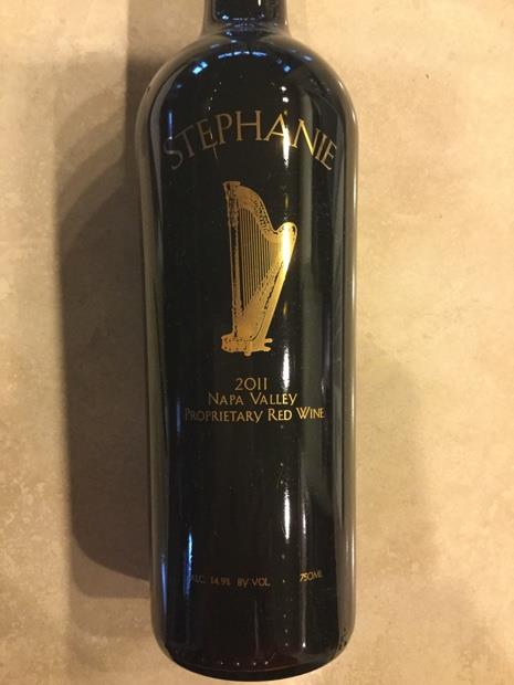 2011 Hestan Vineyards Stephanie Proprietary Red, USA, California, Napa ...