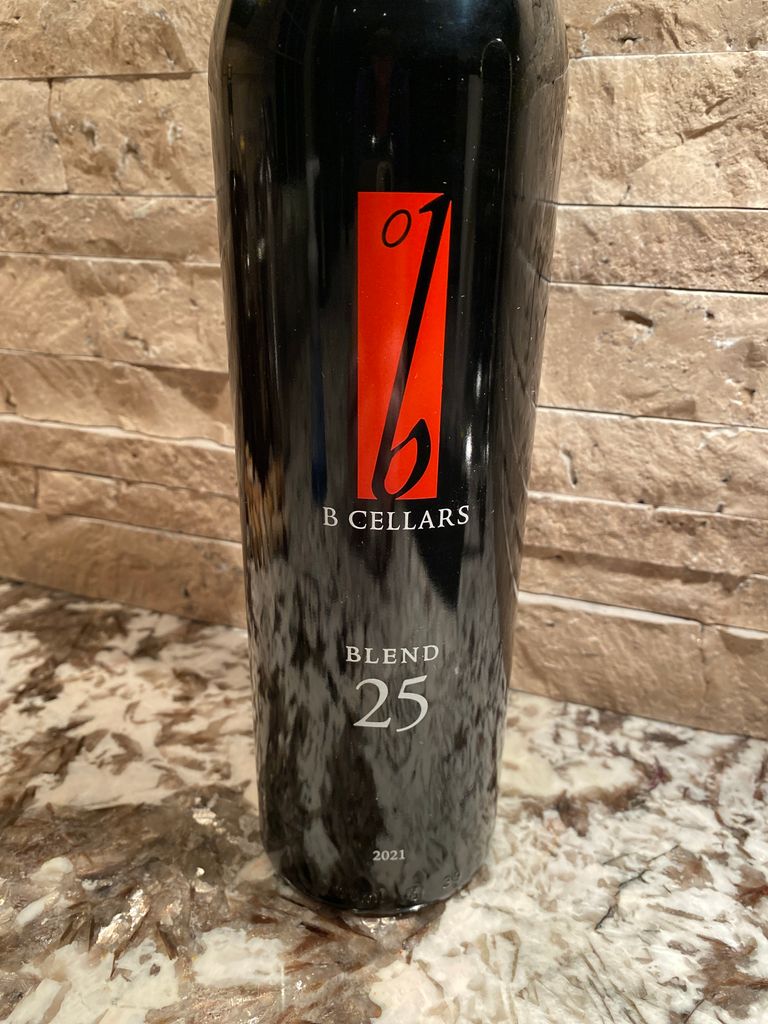 2021 B Cellars Blend 25, USA, California, Napa Valley - CellarTracker