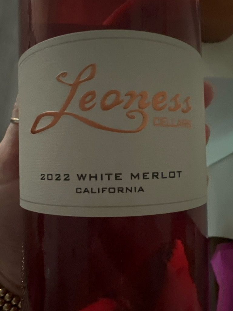 2022 Leoness Cellars White Merlot, USA, California - CellarTracker