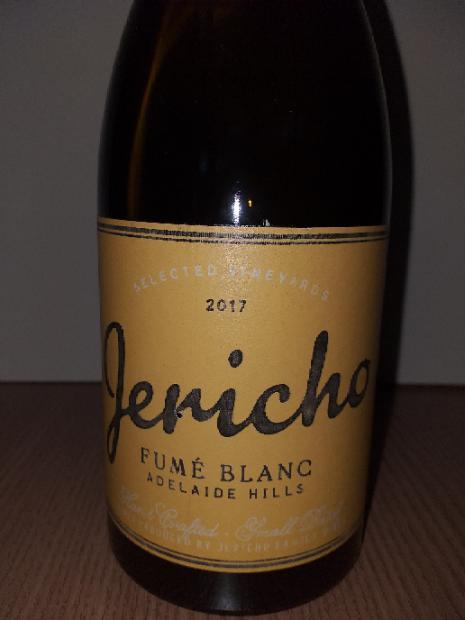 2021 Jericho Wines Fumé Blanc, Australia, South Australia, Mount Lofty ...