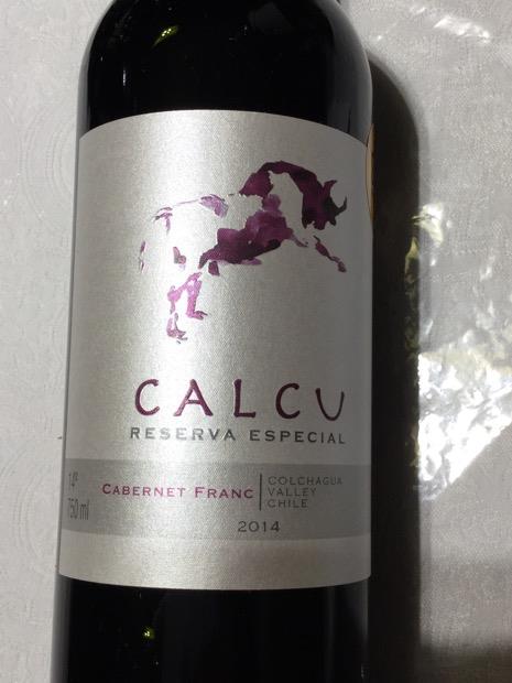 2014 Calcu Cabernet Franc Reserva Especial, Chile, Rapel Valley ...
