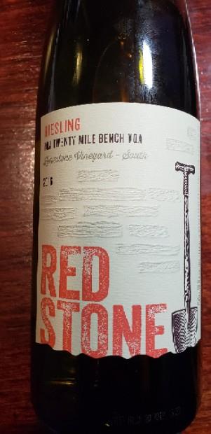 2016 Redstone Winery Riesling Limestone Vineyard, Canada, Ontario ...