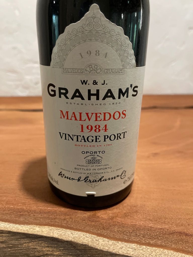 1984 Graham Porto Vintage Malvedos, Portugal, Douro, Porto - CellarTracker