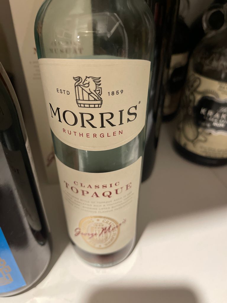 NV Morris Cellar One Classic Liqueur Topaque Rutherglen, Australia ...