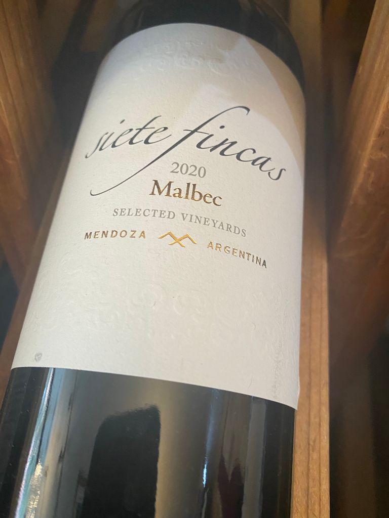 2022 Siete Fincas Malbec, Argentina, Mendoza - CellarTracker