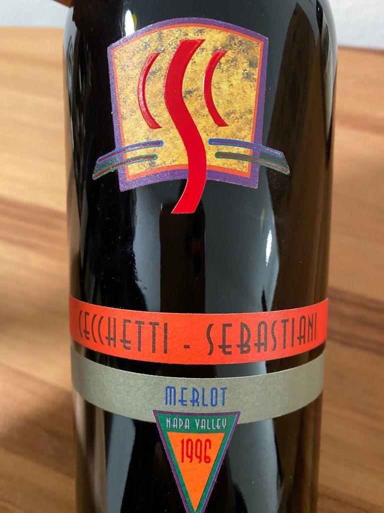 1992 Cecchetti - Sebastiani Merlot, USA, California, North Coast, Napa ...