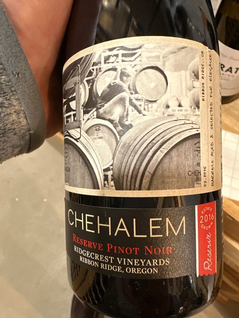 2016 Chehalem Pinot Noir Reserve, USA, Oregon, Willamette Valley ...