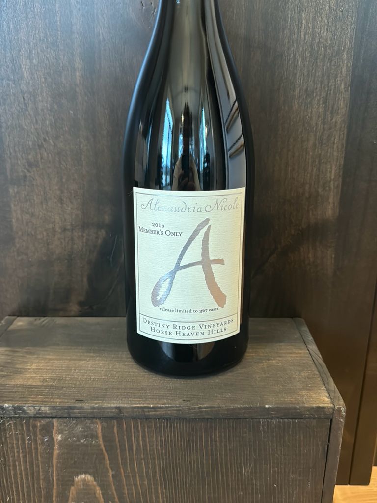 2016 Alexandria Nicole Destiny Destiny Ridge Vineyards, USA, Washington ...