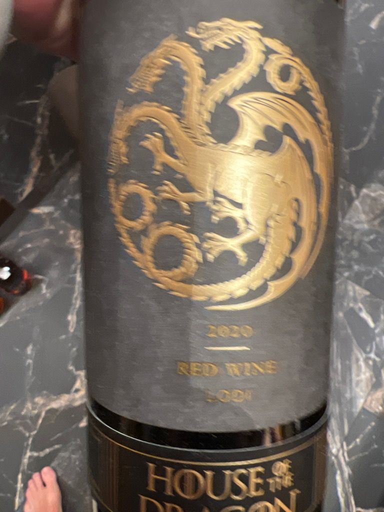 2020 Seven Kingdoms Wines Cabernet Sauvignon House of the Dragon, USA ...