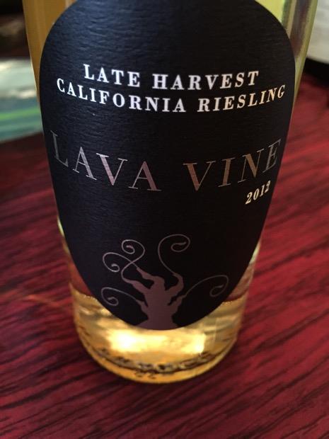 2012 Lava Vine Late Harvest Riesling, USA, California, Napa Valley ...