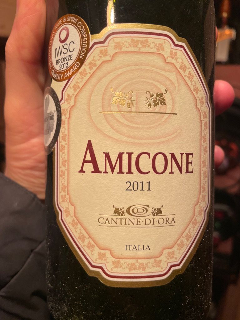 2011 Cantine di Ora Amicone, Italy, Veneto, Veneto IGT - CellarTracker