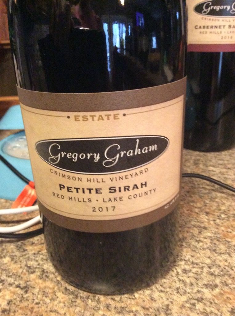 2017 Gregory Graham Grenache Crimson Hill, USA, California, North Coast ...