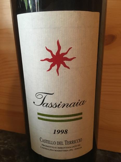 1998 Castello del Terriccio Tassinaia Toscana IGT, Italy, Tuscany ...