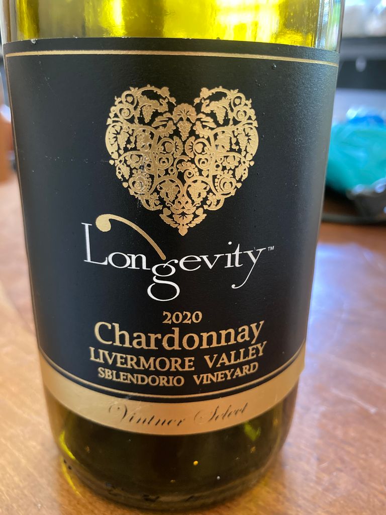 2020 Longevity Wines Chardonnay, USA, California, San Francisco Bay ...