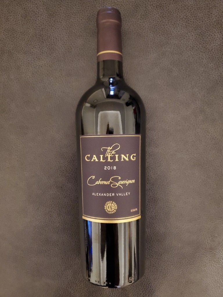 2018 The Calling Cabernet Sauvignon, USA, California, Sonoma County ...