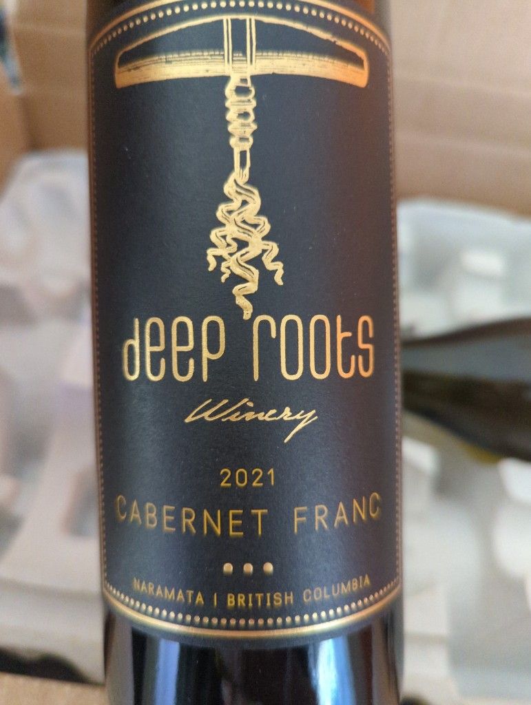 2022 Deep Roots Winery Cabernet Franc, Canada, British Columbia ...