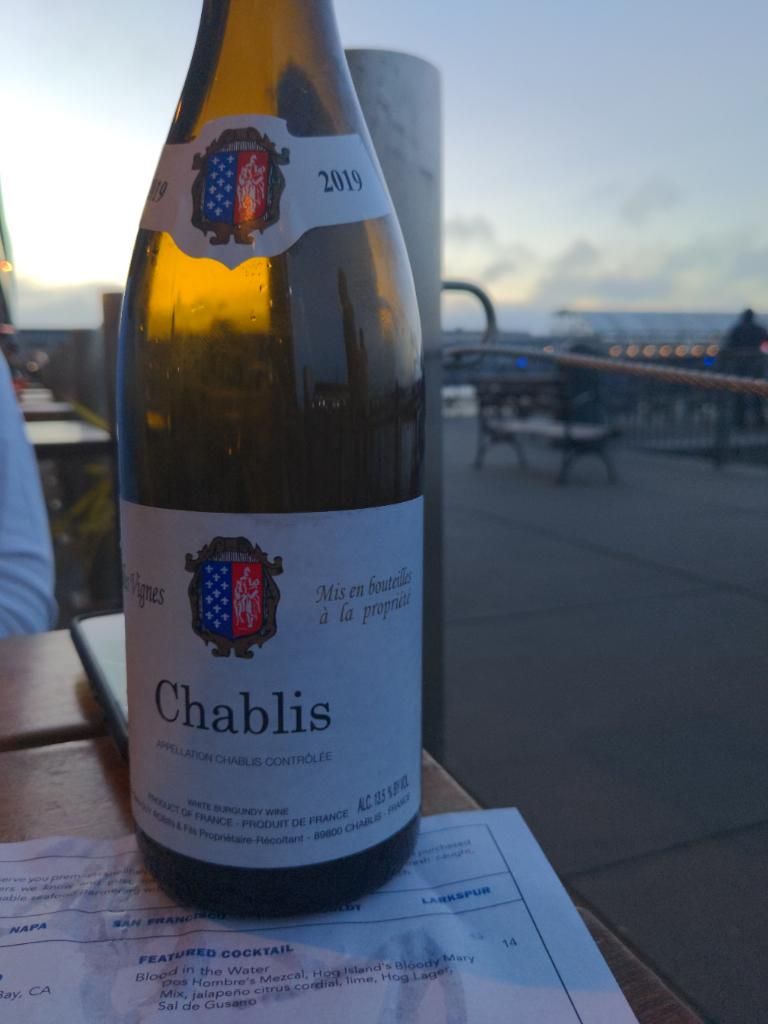 2019 Domaine Guy Robin et Fils Chablis Grand Cru Les Clos Vieilles ...