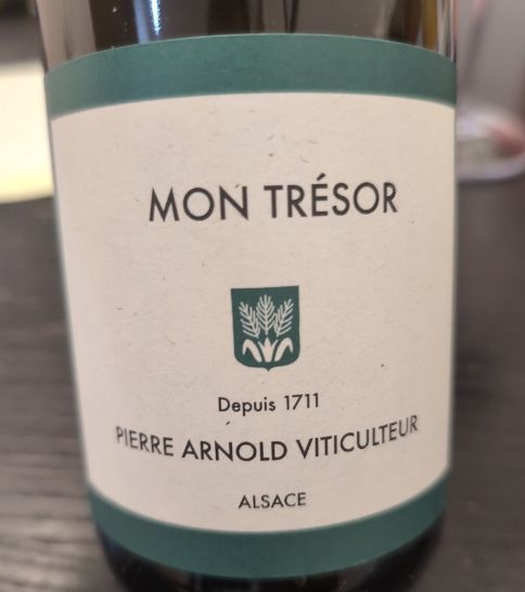 2021 Pierre Arnold Mon Tresor, France, Alsace - CellarTracker
