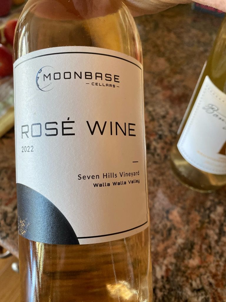 2022 Moonbase Cellars Rosé Seven Hills Vineyard, USA, Washington ...