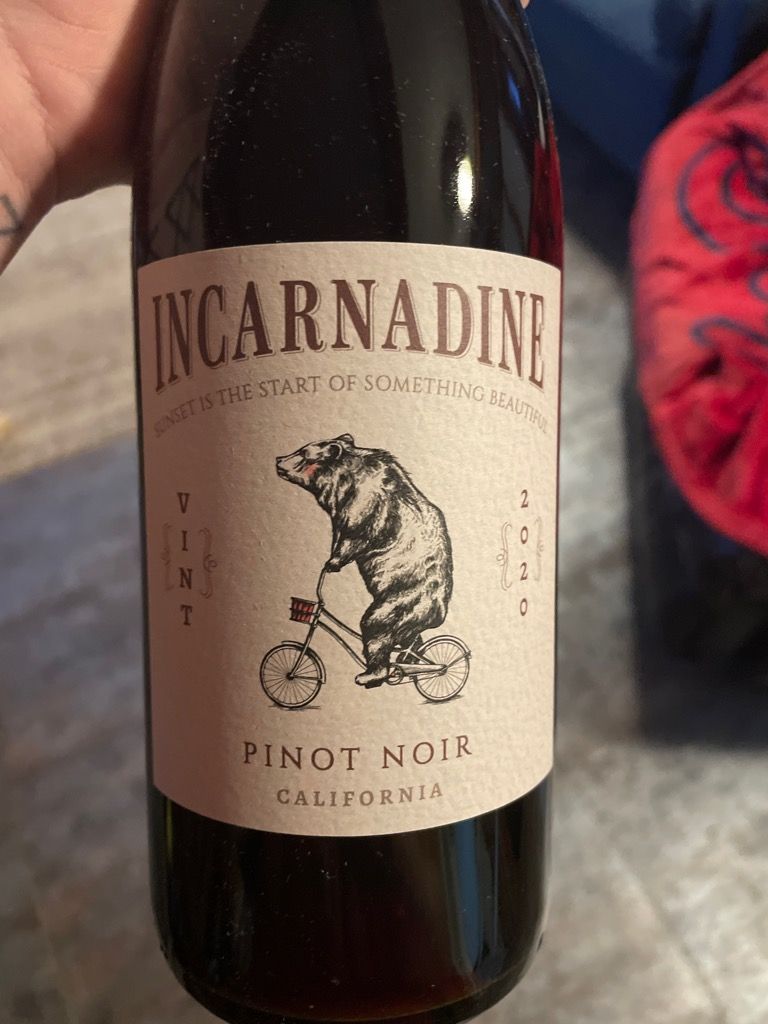 2022 Incarnadine Pinot Noir, USA, California - CellarTracker