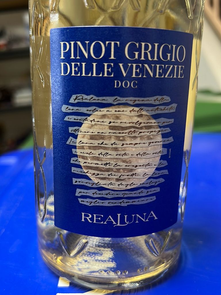 2023 ReaLuna Pinot Grigio Delle Venezie, Italy, Delle Venezie ...