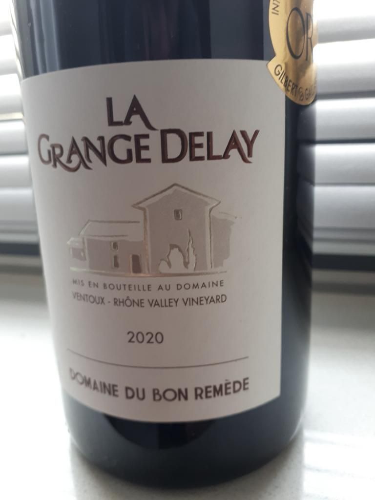 2020 Bon Remède Ventoux La Grange Delay, France, Rhône, Southern Rhône ...