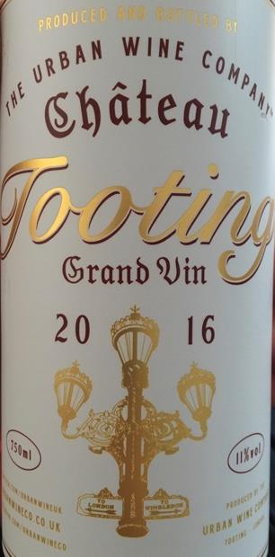 2016 The Urban Wine Company Chateau Tooting, United Kingdom, England ...