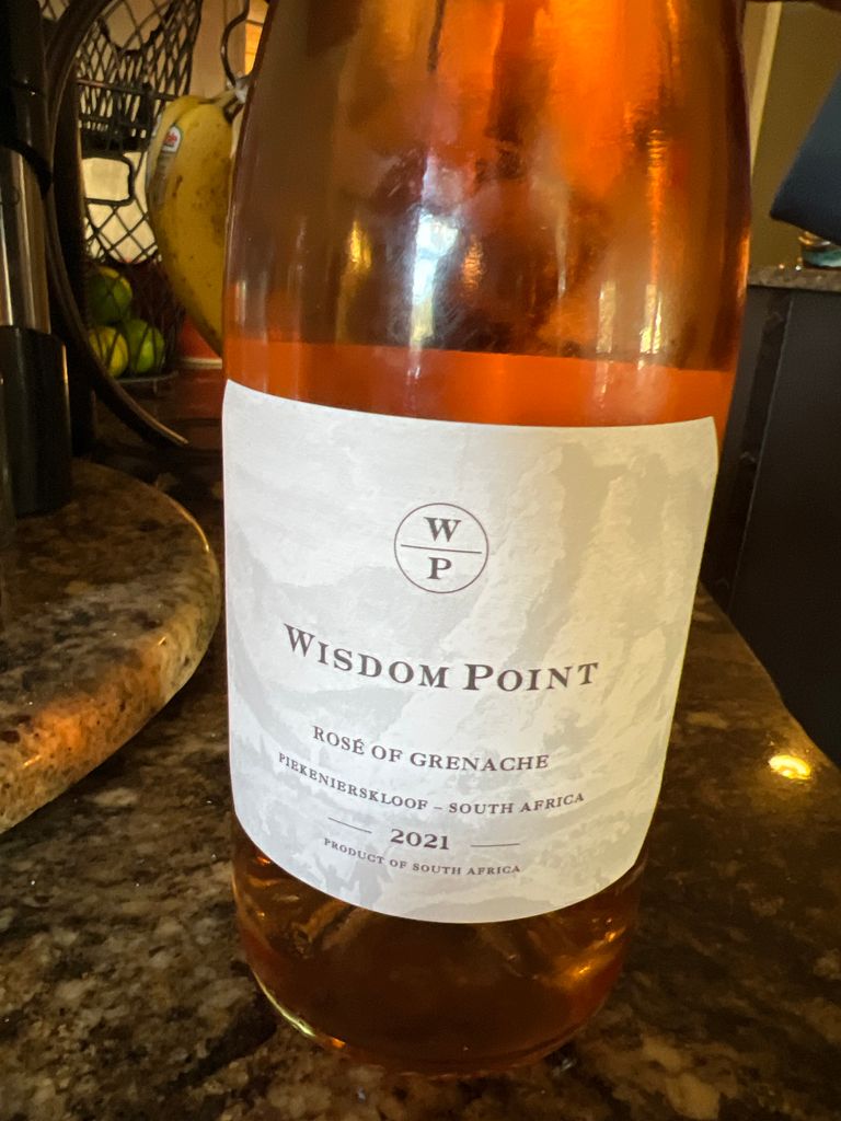 2021 Wisdom Point Grenache Rosé, South Africa, Olifants River ...