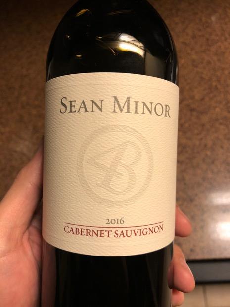 2016 Sean Minor Cabernet Sauvignon Four Bears, USA, California, Central ...