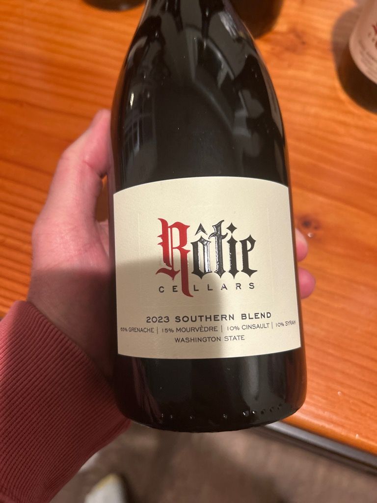 2023 Rôtie Cellars Southern Blend, USA, Washington - CellarTracker