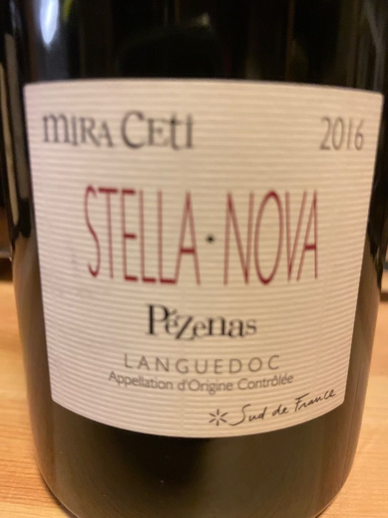 2012 Domaine Stella Nova Coteaux du Languedoc Mira Céti, France ...