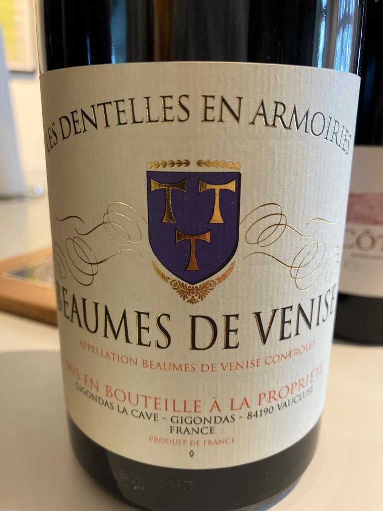 2021 La Cave des Vignerons de Gigondas Beaumes-de-Venise Les Dentelles ...