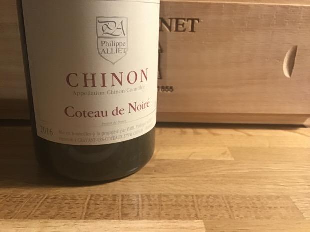 2016 Philippe Alliet Chinon Coteau de Noiré, France, Loire Valley ...