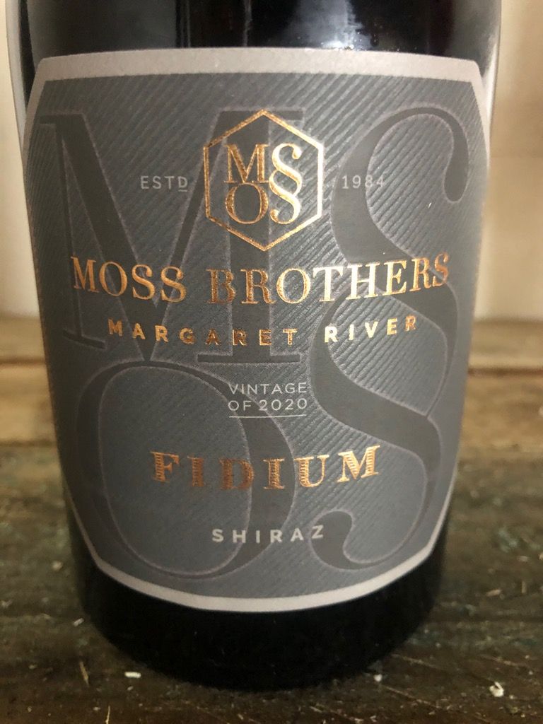 2020 Moss Brothers Shiraz Fidium, Australia, Western Australia, South West Australia, Margaret ...