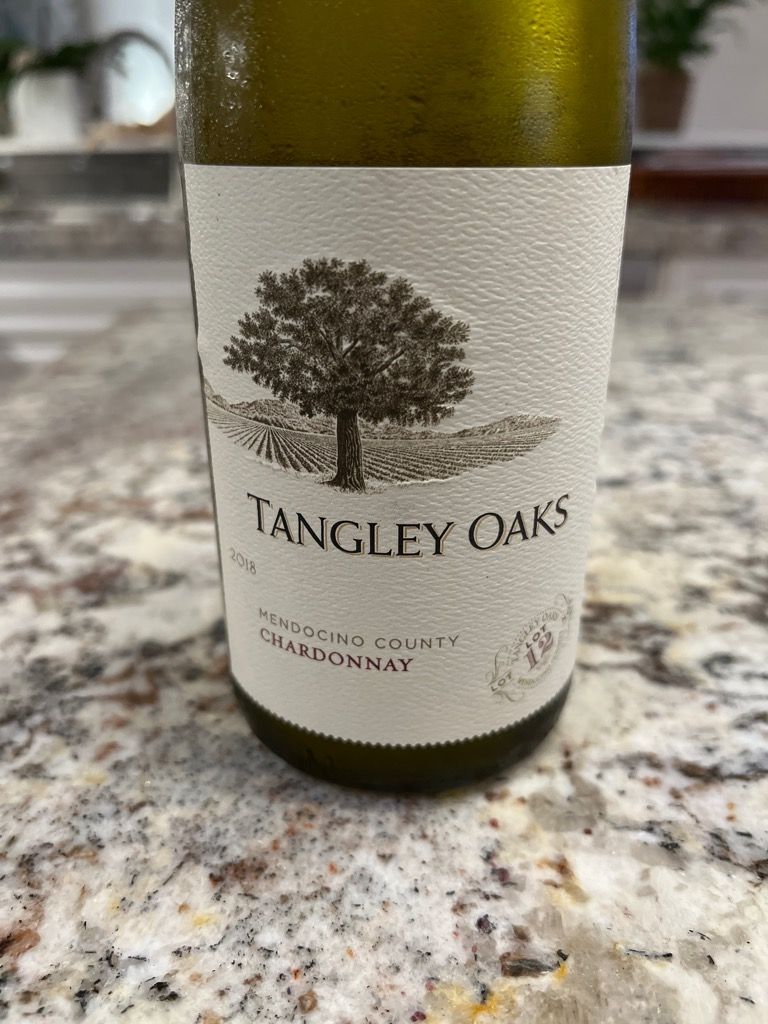 2019 Tangley Oaks Chardonnay, USA, California, North Coast, Mendocino ...