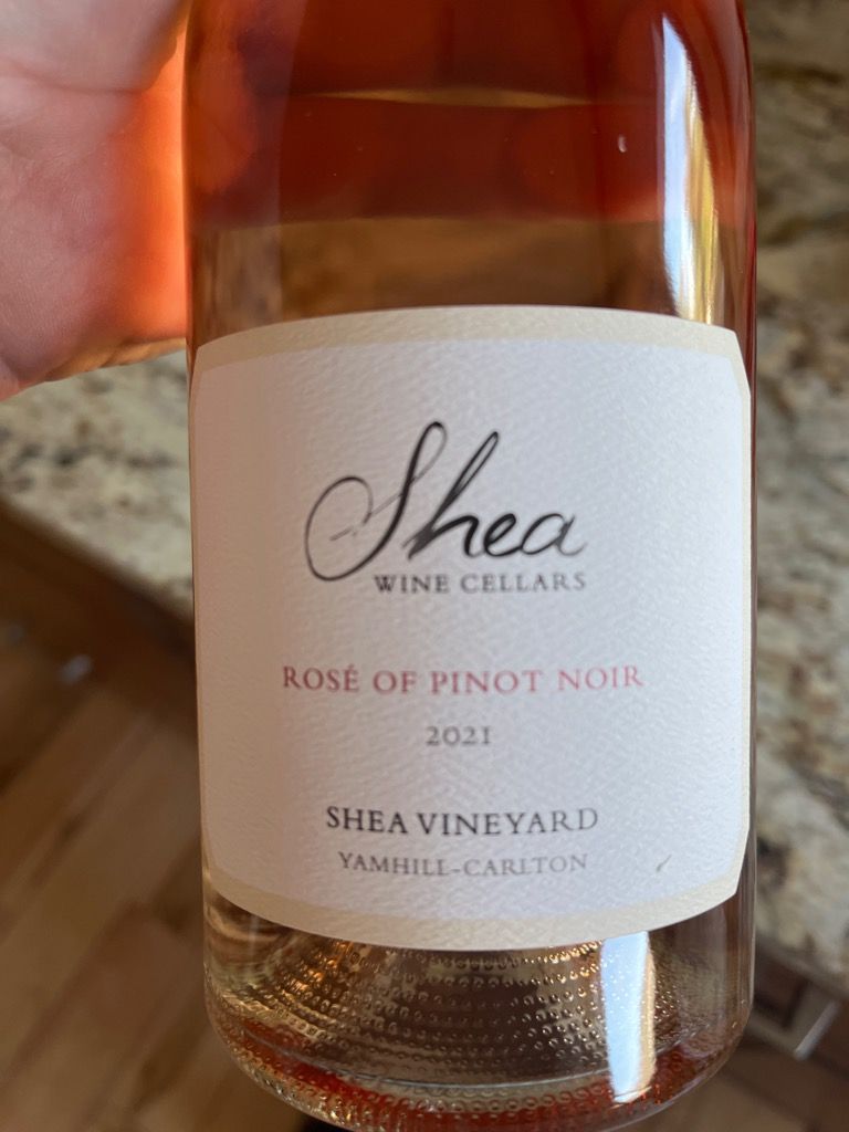 2021 Shea Wine Cellars Rosé of Pinot Noir Shea Vineyard, USA, Oregon ...