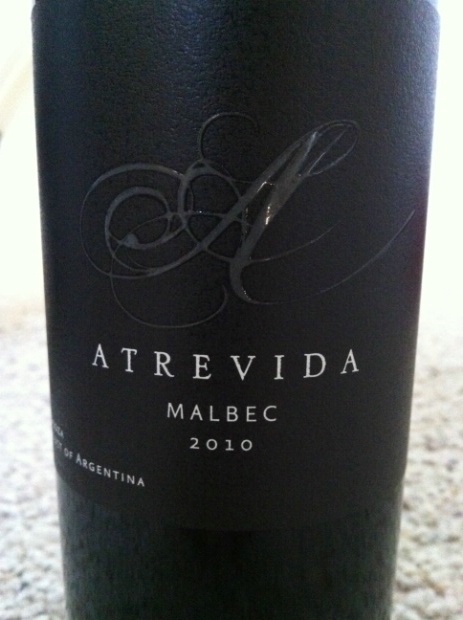 2011 Manos Negras Malbec Atrevida, Argentina, Mendoza, Valle de Uco ...