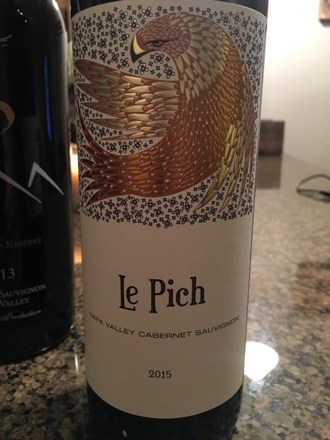 2015 Purlieu Cabernet Sauvignon Le Pich, USA, California, Napa Valley ...