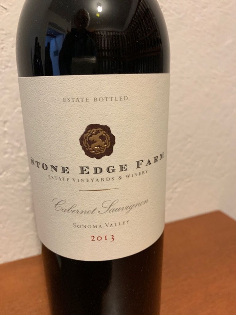 2013 Stone Edge Farm Cabernet Sauvignon, USA, California, Sonoma County ...